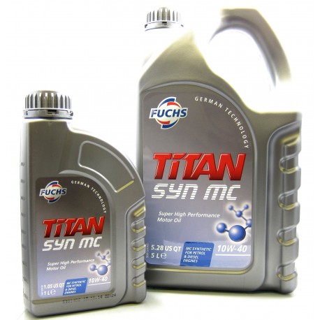 Fuchs Titan Syn MC 10W-40 High Performance Semi-Synthetic Engine Oil